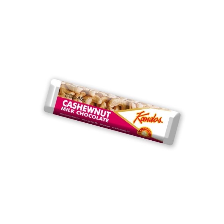 Kandos Cashew Nut Milk Chocolate 45g - Best Price in Sri Lanka ...