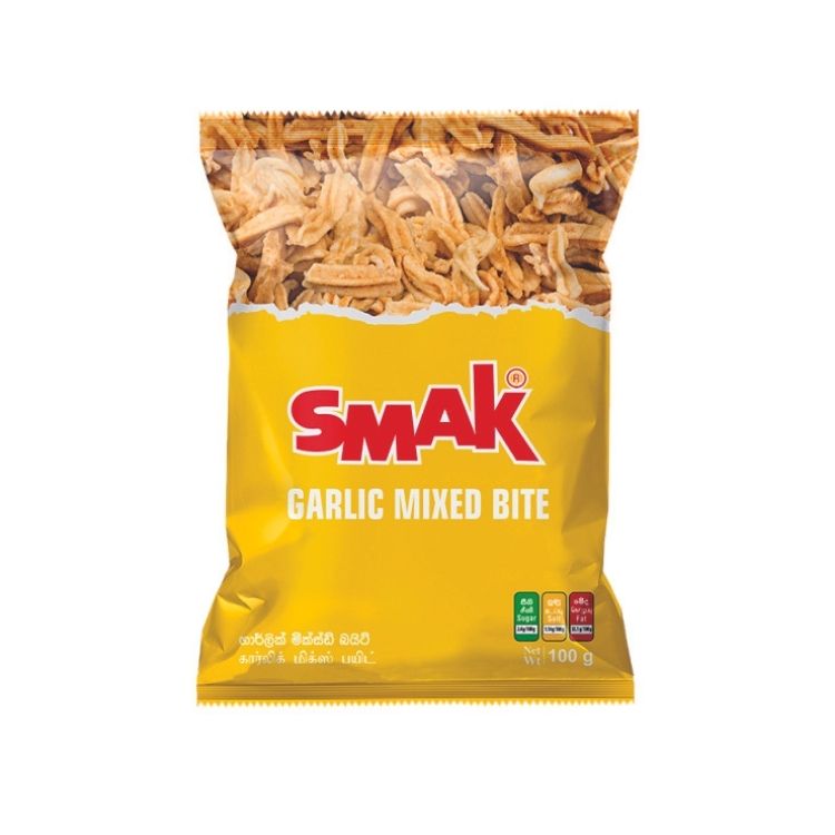 Smak Garlic Mixed Bite 100G - Best Price in Sri Lanka | OnlineKade.lk