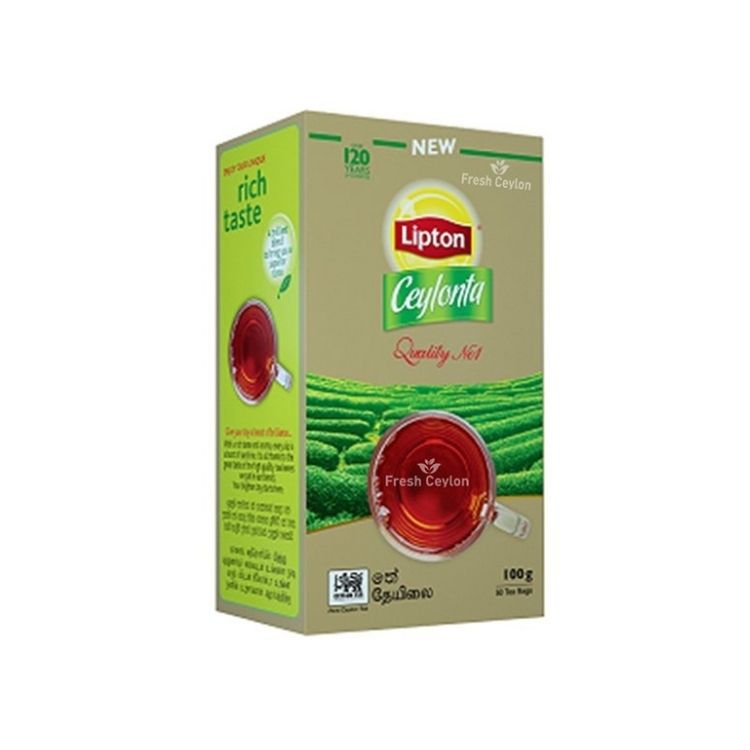 Lipton Ceylonta 100G 50 Tea Bags - Best Price in Sri Lanka | OnlineKade.lk