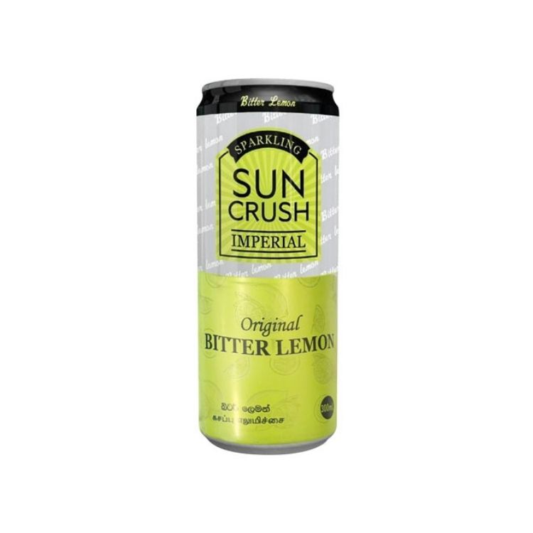 Sun Crush Original Bitter Lemon 300Ml Can - Best Price in Sri Lanka ...
