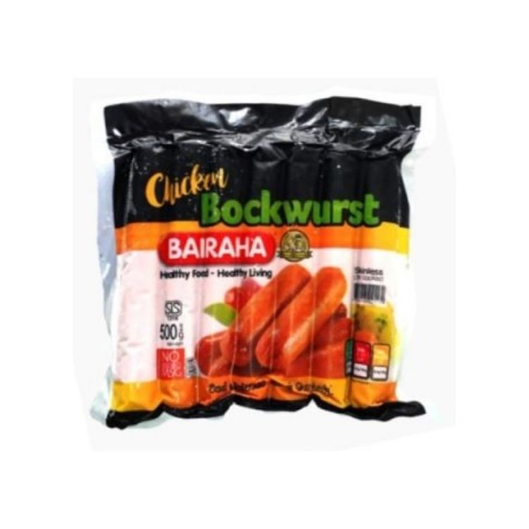 Bairaha Chicken Bockwurst Skinless 500G - Best Price in Sri Lanka ...