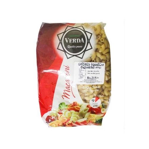 Verda Pasta Elbows 400G - Best Price in Sri Lanka | OnlineKade.lk