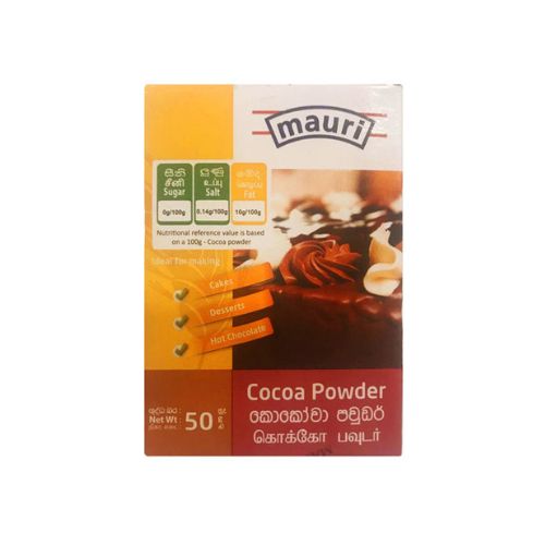 Mauri Cocoa Powder 50G - Best Price in Sri Lanka | OnlineKade.lk
