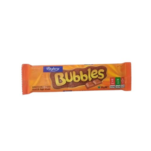 Ritzbury Bubbles Milk Choco 50G - Best Price in Sri Lanka | OnlineKade.lk