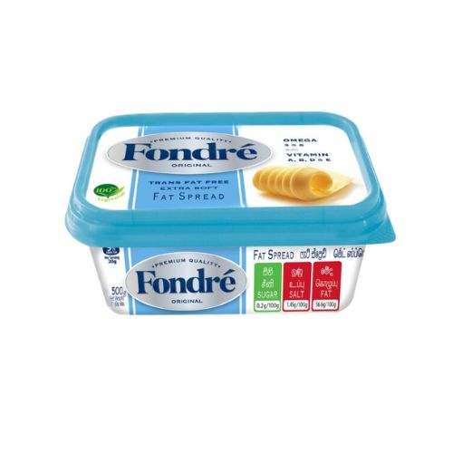 Fondre Original Fat Spread 500G - Best Price in Sri Lanka | OnlineKade.lk