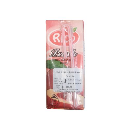 Rico Peach Drink 200Ml - Best Price in Sri Lanka | OnlineKade.lk