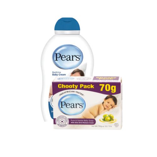 Pears Bedtime Baby Cream 100Ml + Pears Baby Soap 70G - Best Price in ...