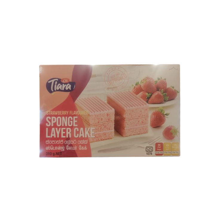 Ritzbury Tiara Strawbeery Sponge Cake 310G - Best Price in Sri Lanka ...